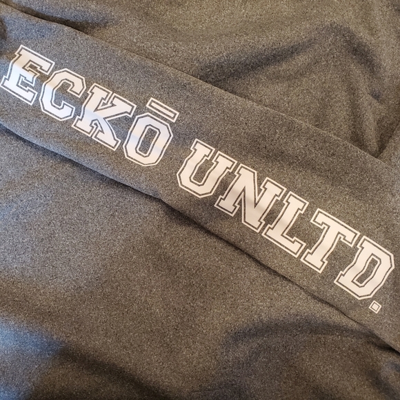 Ecko Unlimited | Sweaters | Ecko Unltd Hoodie Sweatshirt Gray Marled ...